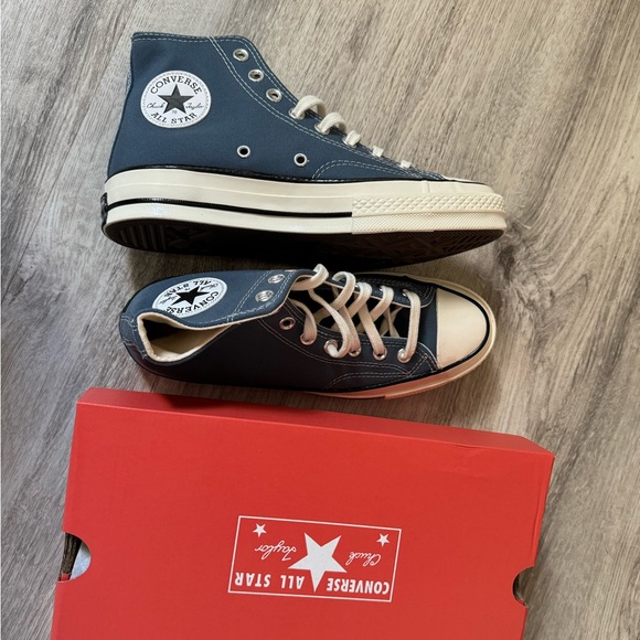Converse | Shoes | Converse Chuck 7 Hi Sneaker In Deep Waters Blue ...